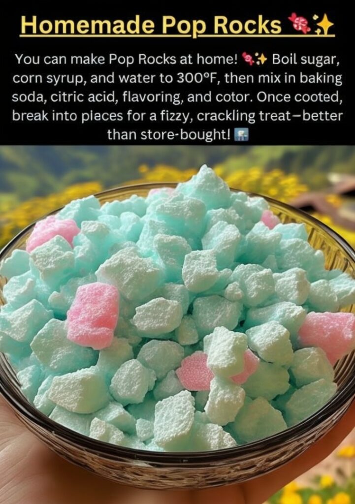 Homemade Pop Rocks