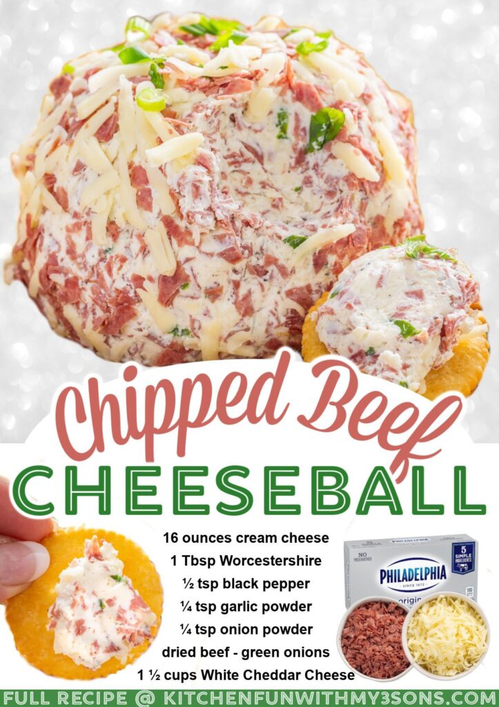 CHIPPED BEEF CHEESE BALL