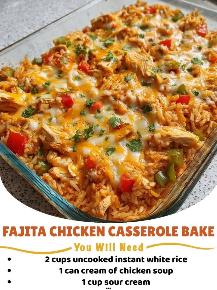 Fajita Chicken Casserole